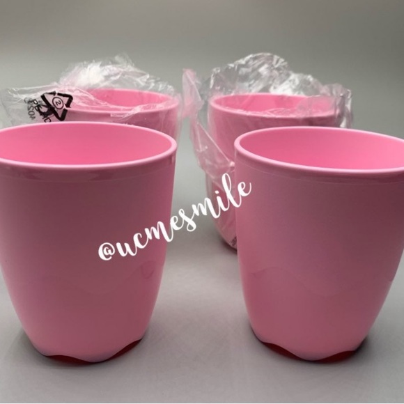 Tupperware | Dining | Tupperware Open House Pink Tumblers Set | Poshmark